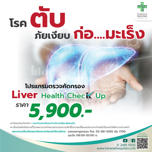 โปรแกรมตรวจคัดกรองมะเร็งตับ Liver Health Check Up | โรงพยาบาลอินทรา ...